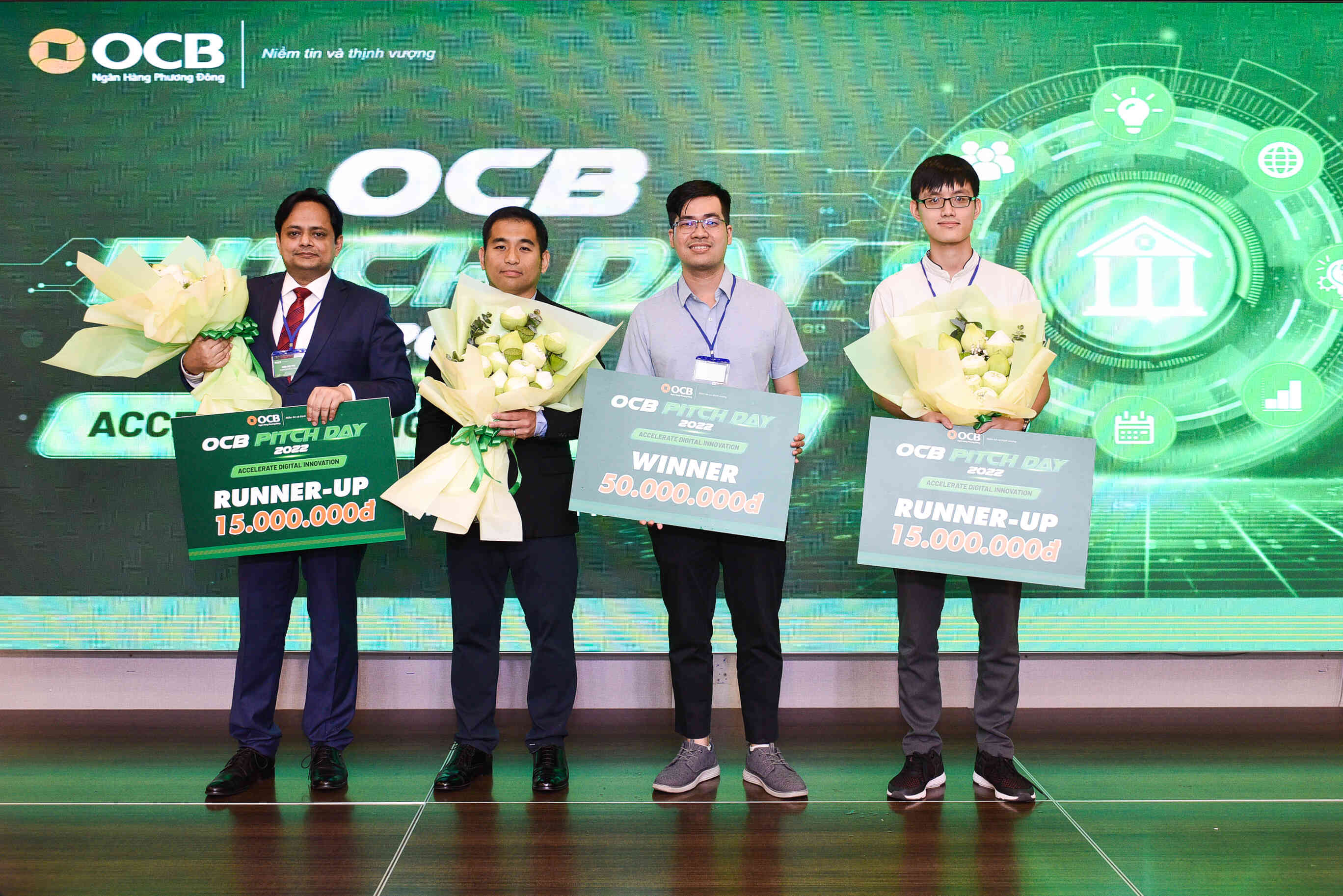 Chính thức tìm ra quán quân cuộc thi công nghệ OCB Pitch Day 2022