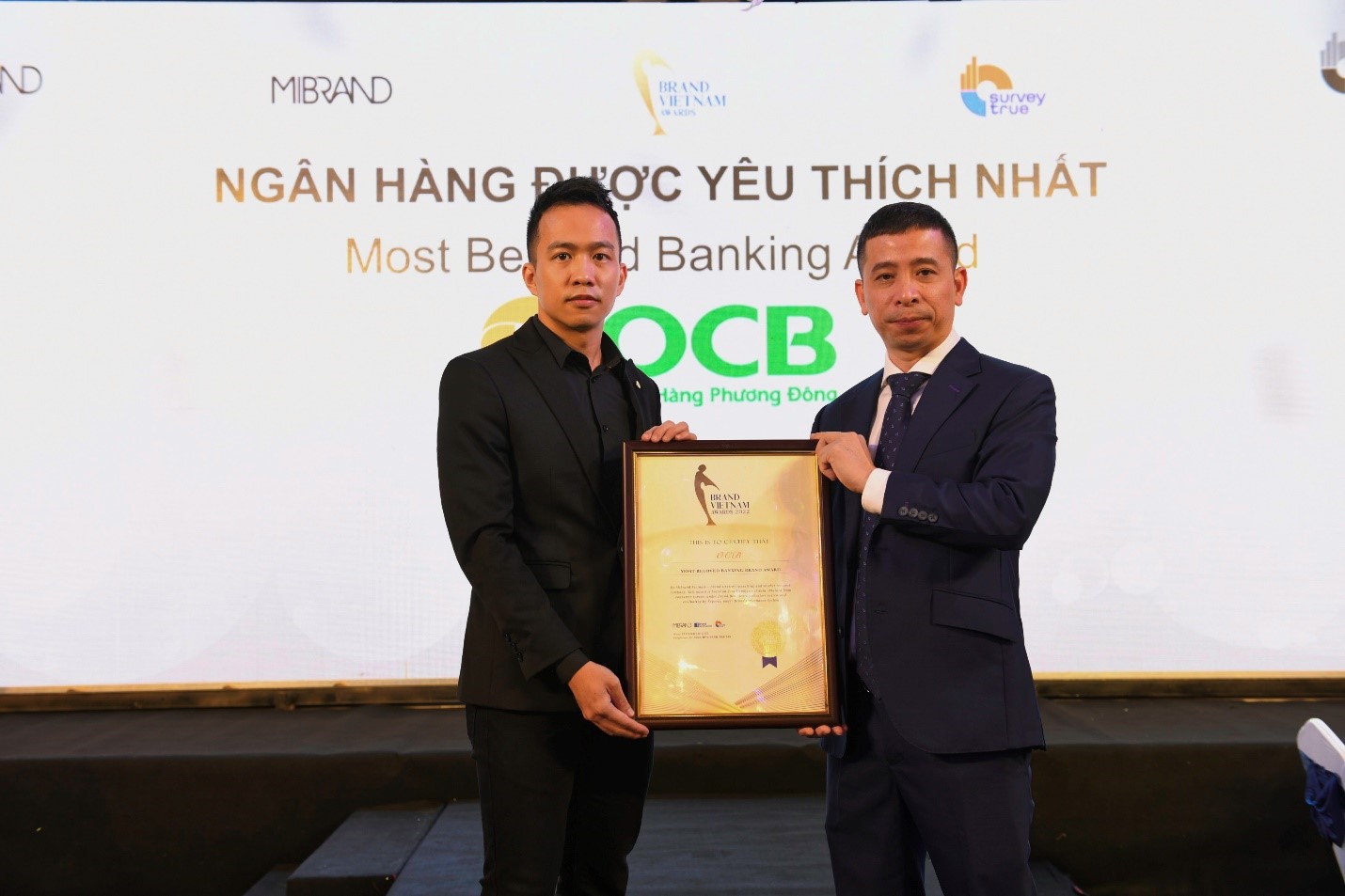 OCB được vinh danh với hàng loạt giải thưởng danh giá tại “Brand ...
