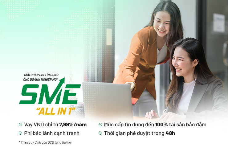 Gói giải pháp tín dụng SME CREDIT "ALL IN 1"