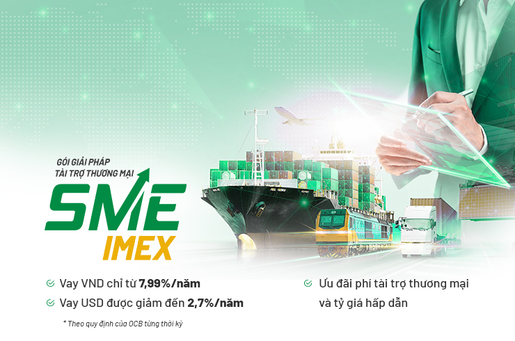 Gói giải pháp Tài trợ thương mại SME IMEX