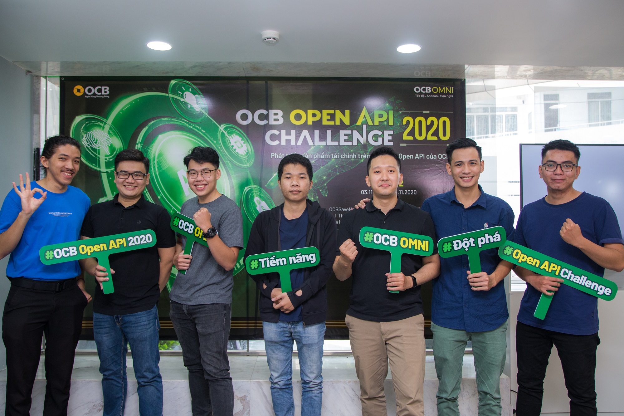 08 Ý tưởng xuất sắc lọt vào chung kết cuộc thi OCB Open API Challenge 2020