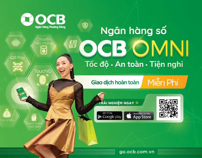 Ngân hàng Phương Đông ra mắt OCB OMNI phiên bản mới